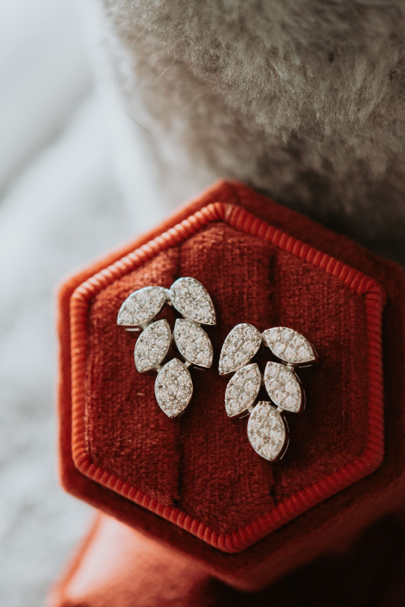 Love Lies Leafy Stud Earrings – Sparkle & Blue Wholesale