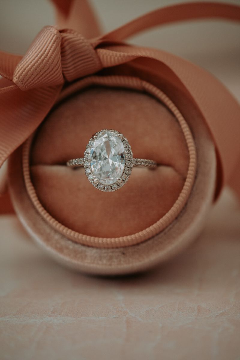 Lavinia Oval Cut Silver Ring – Sparkle & Blue Wholesale